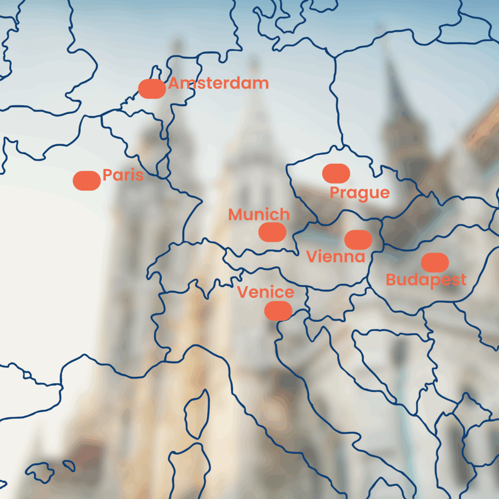 Interrail/Eurail Itinerary 07.LR.01 - Train Trips Europe